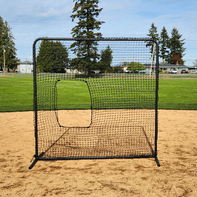Softball Pitching Protective Square Screen | Cages Plus